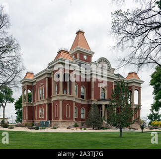 The Bent County Courthouse in Las Animas, Colorado was built in 1889 ...