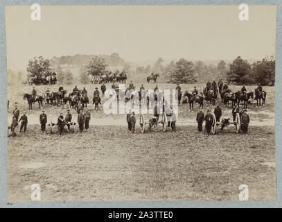 A historical photograph of the 'Keystone' Battery of Pennsylvania ...