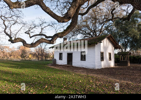 California, Red Bluff, William B. Ide Adobe State Historic Park, built ...