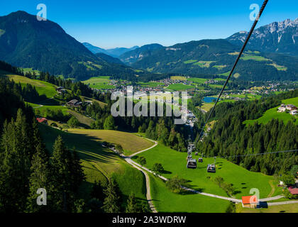 Village road in Soll, Austria Stock Photo - Alamy
