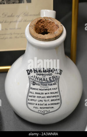 old fashioned Dr Nelsons inhaler Stock Photo - Alamy
