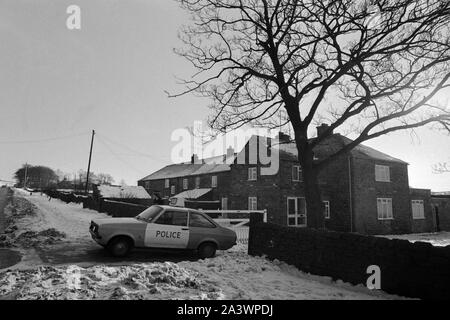 Pottery Cottage, Eastmoor, Chesterfield, where Mrs Gill Moran, 35, her ...