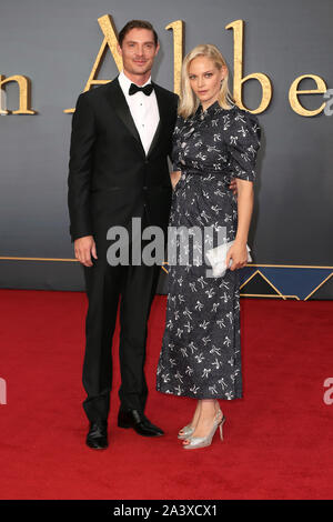 Max Brown & Annabelle Horsey attending the Downton Abbey Premiere held ...