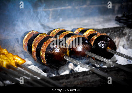 Arabic KEBAB BATINJAN | Mashawi Kabab & Tawook. Arabic traditional food ...