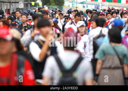 Suzuka, Japan. 10th Oct, 2019. Japanese fans F1 : Japanese Formula One ...