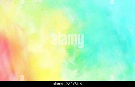 coral, golden rod and aqua marine multi color background art. abstract ...