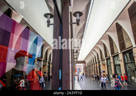 The Interior of Beirut Souks shopping mall in downtown Beirut Central ...