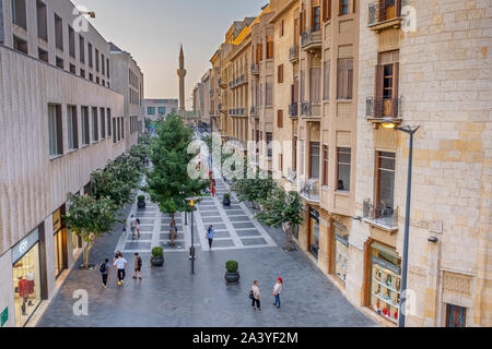 Al Moutran street, Downtown, Beirut, Lebanon Stock Photo - Alamy
