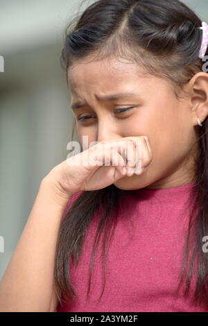 A Crying Beautiful Asian Female Juvenile Stock Photo - Alamy