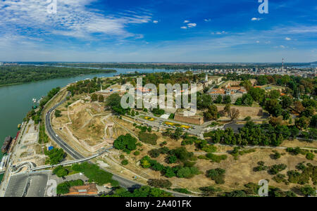 Aerial view of Octagon Point building in Cheapside, City of London ...