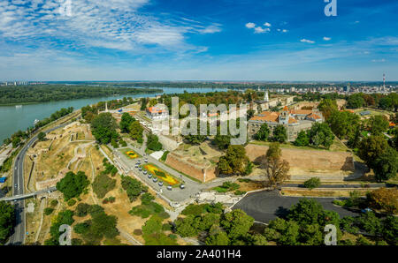 Aerial view of Octagon Point building in Cheapside, City of London ...