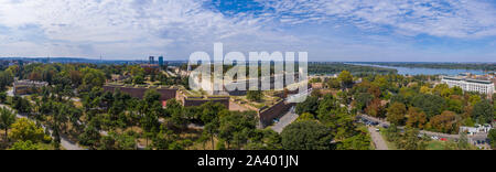 Aerial view of Octagon Point building in Cheapside, City of London ...