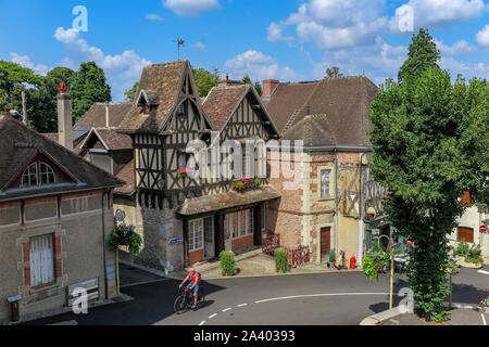 France, Saone et Loire, Bourbon Lancy, medieval town Stock Photo - Alamy