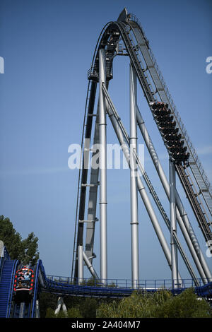Silver Star at Europa-Park in Rust, Germany Stock Photo - Alamy
