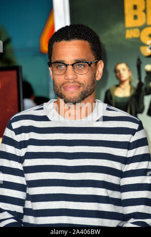 Michael Ealy at the "Zombieland Double Tap" World Premiere held at the ...