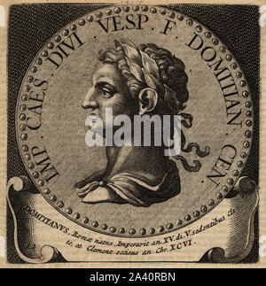 Portrait of Titus Flavius Domitianus, Roman Emperor; Roman portraits ...