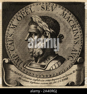 Macrinus, Roman emperor Stock Photo - Alamy