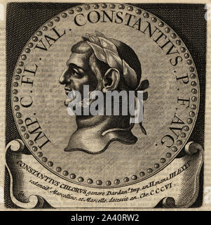 Constantius I ( Marcus Flavius Valerius Constantius Herculius Augustus ...