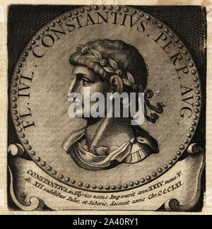 Constantius II (317-361) was Emperor Constantine I's third son, and ...