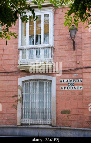 Alameda Apodaca. Ciudad de Cadiz. Andalucia. España Stock Photo - Alamy