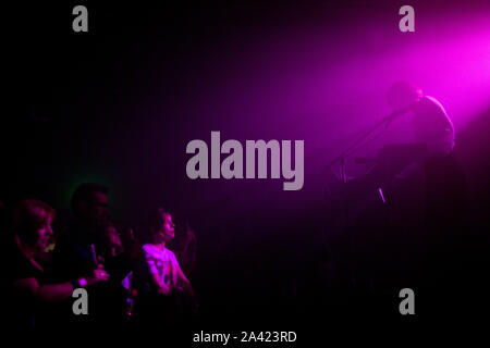 The pop music singer and songwriter, Margaux Sauvé performs live on ...