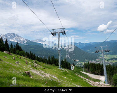 Jennerbahn, cable car to Jenner Berg, Schoenau am Koenigssee ...