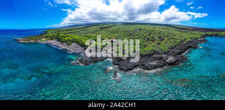 Honomalino Beach, Milolii, Big Island of Hawaii, Hawaii Stock Photo - Alamy