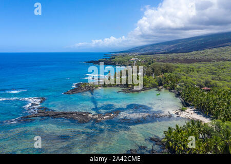 Milolii, Big Island of Hawaii, Hawaii Stock Photo - Alamy