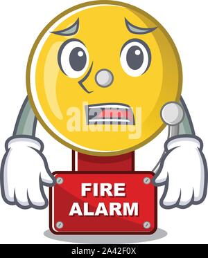 Smoke detector equipment icon cartoon vector. Alarm fire. Home control ...