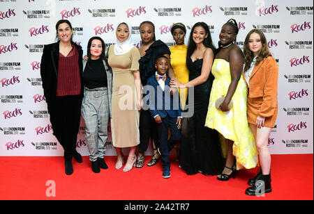Ruby Stokes attending the Rocks Premiere as part of the BFI London Film ...