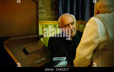 USA. Jonathan Pryce as Pope Francis in the ©Netflix new film: The Two ...