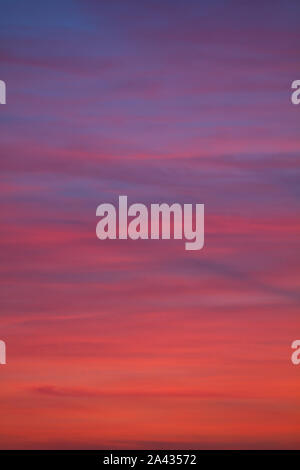 blue red sunset sky background Stock Photo - Alamy