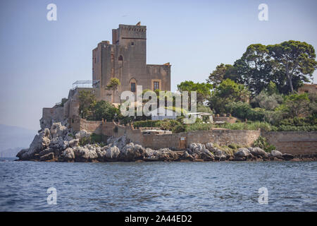 Solanto's Castle taken from the sea 2 Stock Photo - Alamy