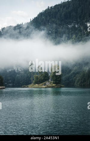 Island Christlieger at the Königssee in Bavaria Stock Photo - Alamy