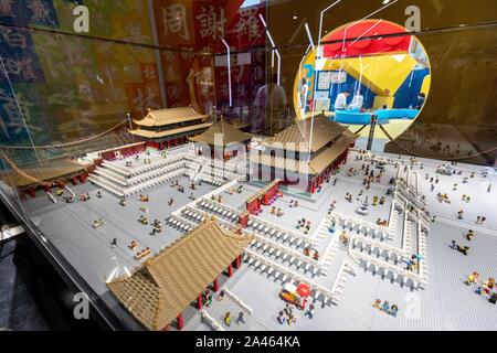 The Lego toy model of the Forbidden City, also known as the Imperial ...