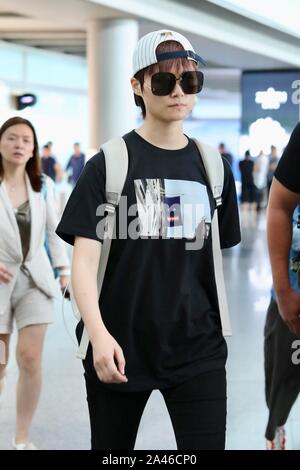 Chinese singer, songwriter, DJ and actress Chris Lee attended on the ...