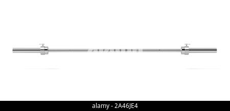 A 3D render of gray gym weights isolated on a white background Stock ...