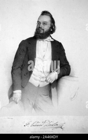 Ferdinand Eduard Doctor Litho Stock Photo - Alamy