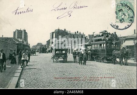 FLEURY 29 MONTREUIL SOUS BOIS La Porte de Montreuil et la station des ...