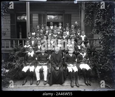 First Communion Group Saint Louis College 1899 Stock Photo - Alamy