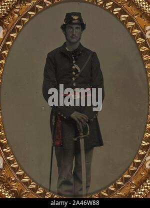 First Lieutenant Jacob A. Field of Company K, 12th Maine Infantry ...