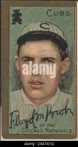 Floyd M. Kroh, Chicago Cubs, baseball card portrait Abstract/medium: 1 ...