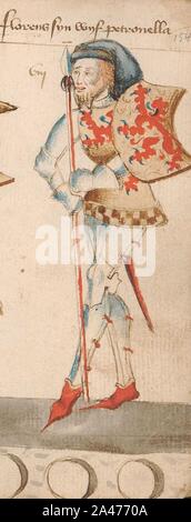 Floris I, Count of Holland, by Hendrik van Heessel Stock Photo - Alamy