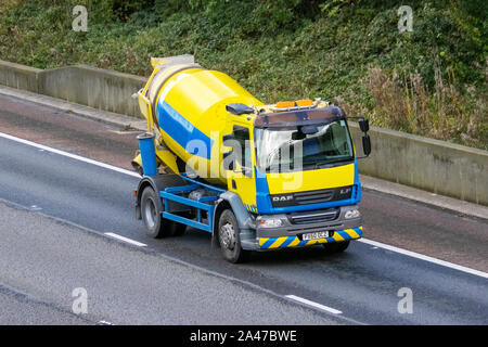 cement bulk carrier trailer and lorry operated by Hanson part of ...