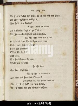 Faust I (Goethe) 299 Stock Photo - Alamy