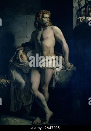 'A Gaul and His Daughter Imprisoned in Rome' by Felix-Joseph Barrias ...