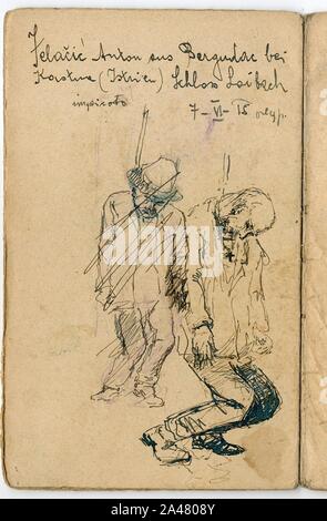 Ferdo Vesel risba 1915 Stock Photo - Alamy