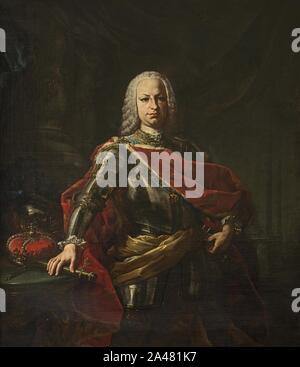 FERNANDO VI REY DE ESPAÑA . MADRID 1713 - 1759 OLEO DE LUIS MICHAEL VAN ...