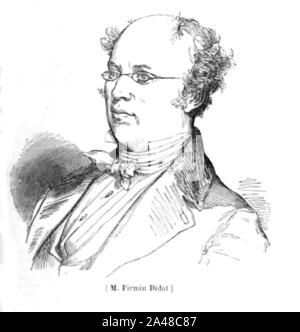 Firmin Didot portrait Stock Photo - Alamy