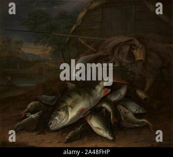 Fish, Lying on Nets by Jacob Gillig Stock Photo - Alamy